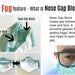 No Fog Face Mask for Glasses Wearer With Filter Pocket and Nose Wire ...