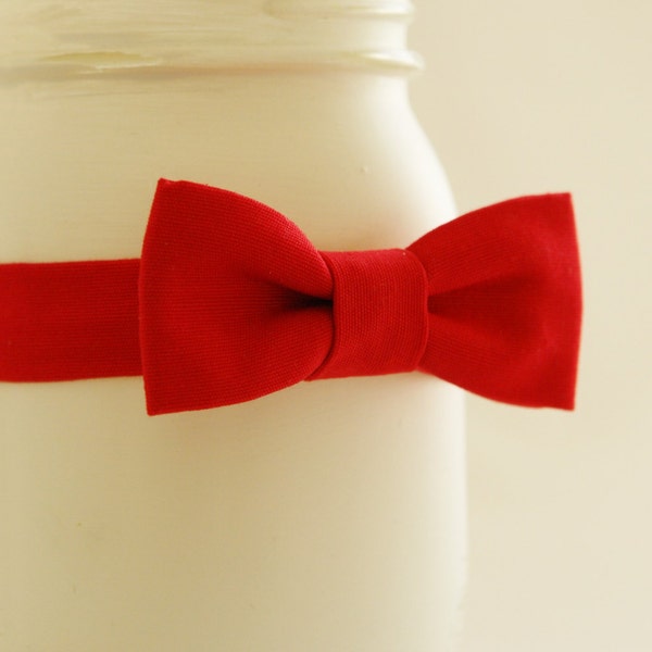 Red Baby Bow Tie - Etsy