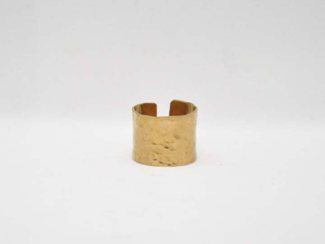 Tube Ring, Wide Band, Wide Ring, Solid Sterling Silver Ring, Open Ring ...