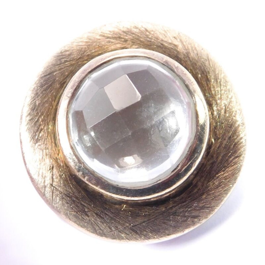 Mod Ring Handmade Sterling Silver Checkerboard Topaz - Etsy