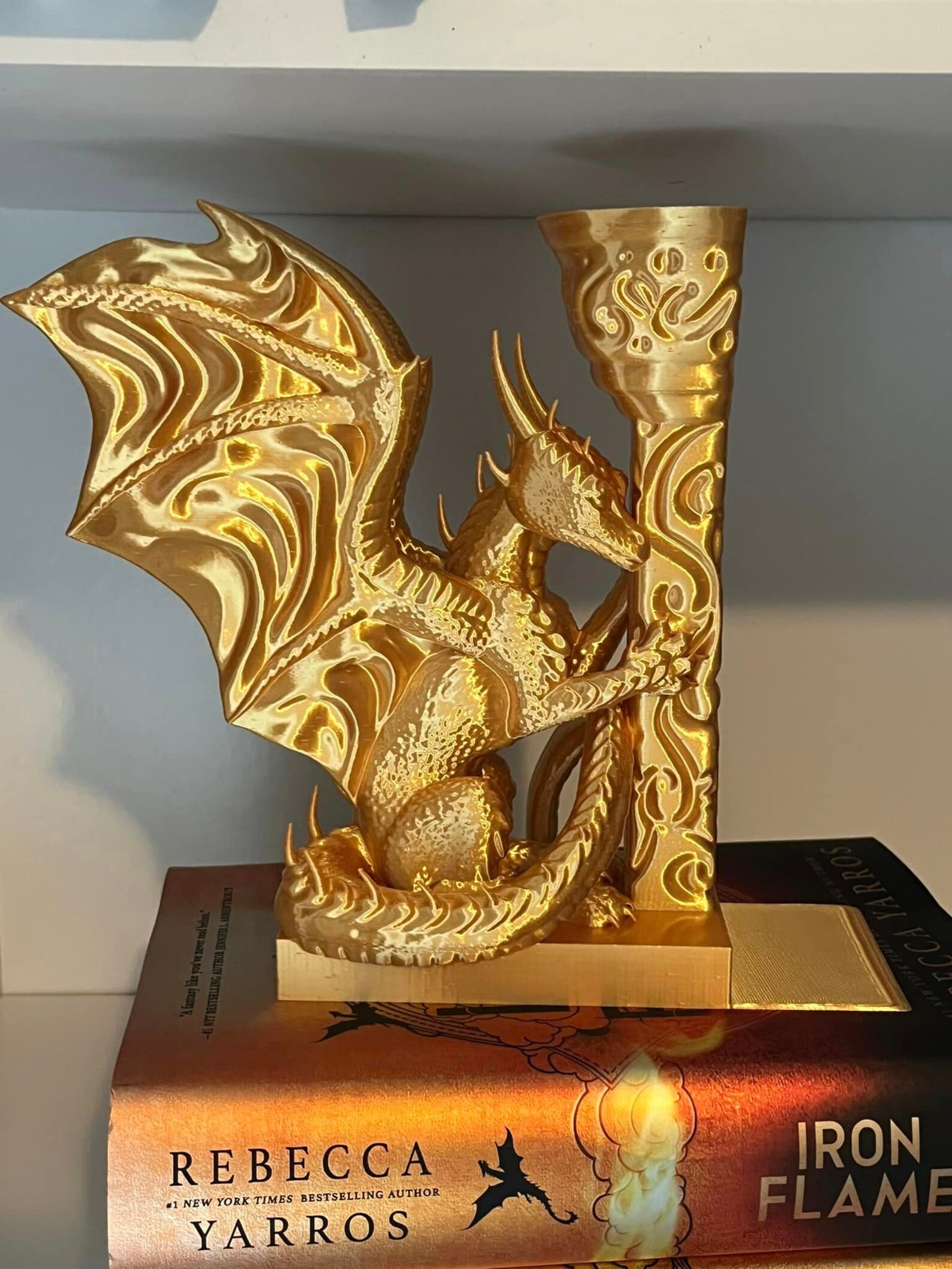 3D Printed Dragon Bookends - Etsy