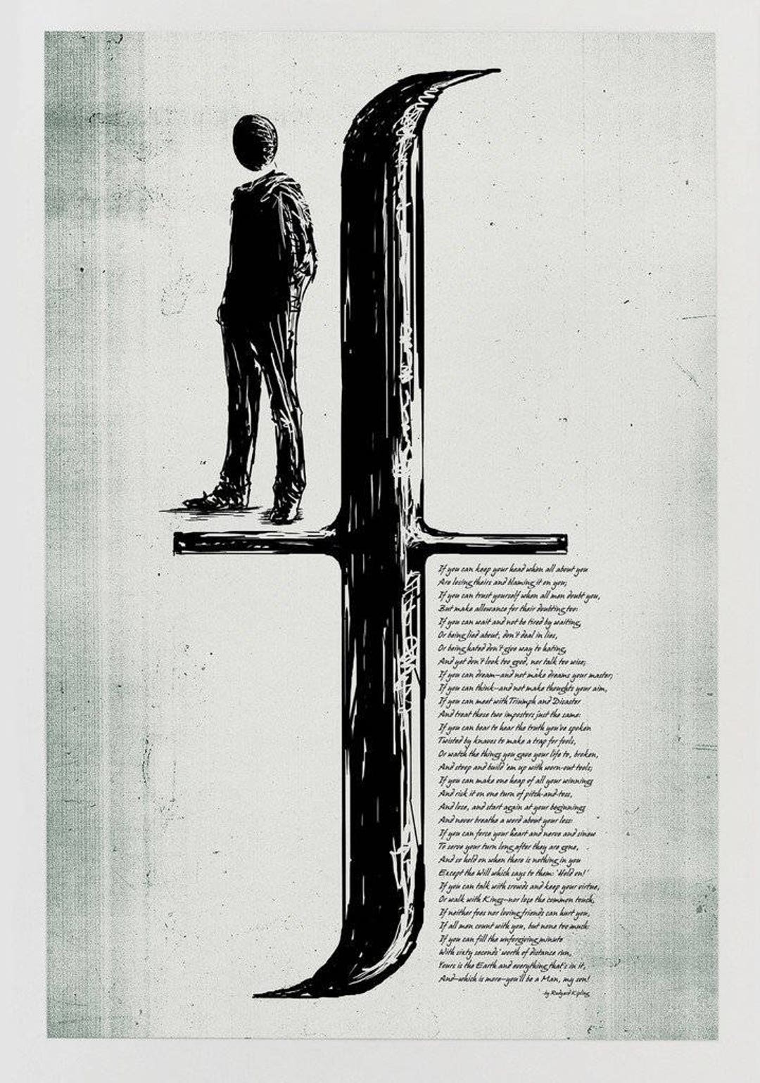 IF, by Rudyard Kipling Poster - Etsy