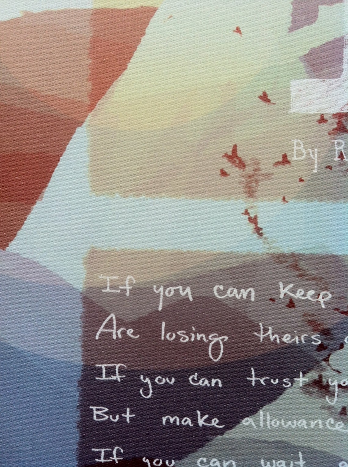 IF, by Rudyard Kipling Poster Mountain - Etsy