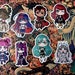 Pretty Cure/ Glitter Force Stickers: Transparent Magical Girl Stickers ...
