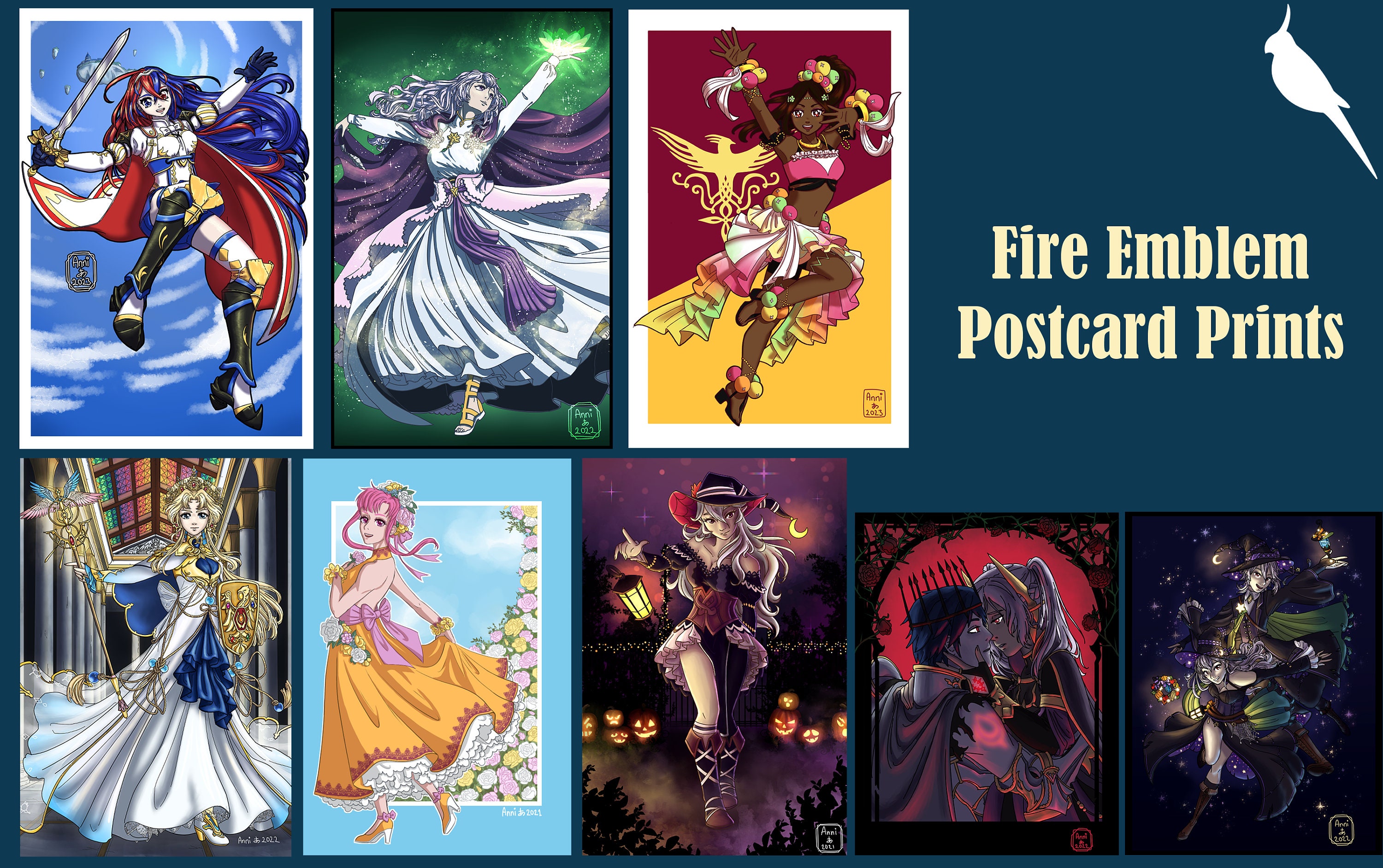 Fire Emblem Postcard Prints: FE Engage, FE4, FE Fates, FE Awakening - Etsy