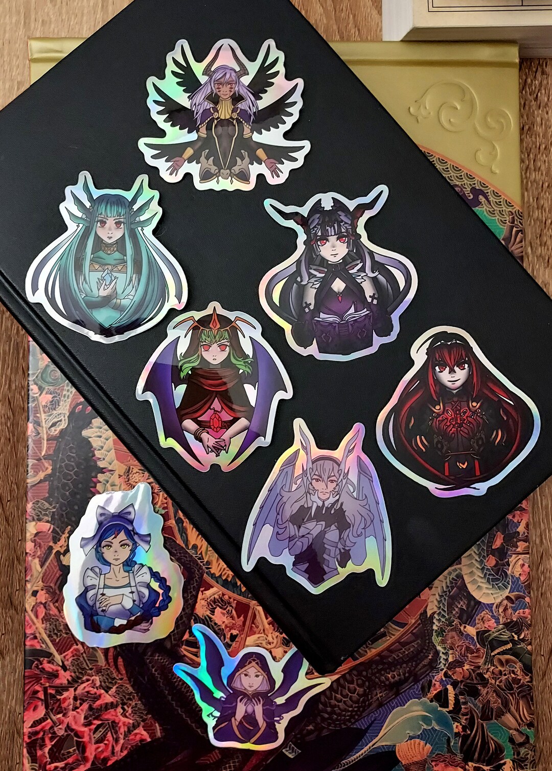 Fire Emblem Holo Stickers: Fallen Manaketes / Corrupted Dragons (FEH ...