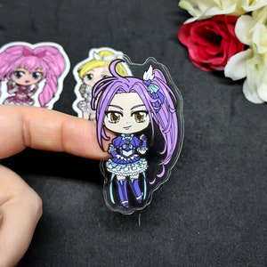 Pretty Cure/ Glitter Force Stickers: Transparent Magical Girl Stickers ...