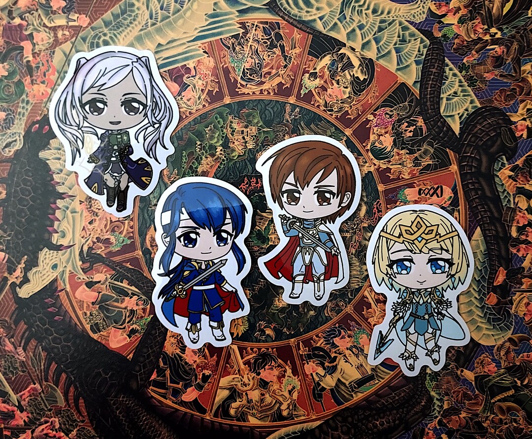 Fire Emblem Chibi Stickers - Etsy