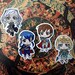 Pretty Cure/ Glitter Force Stickers: Transparent Magical Girl Stickers ...