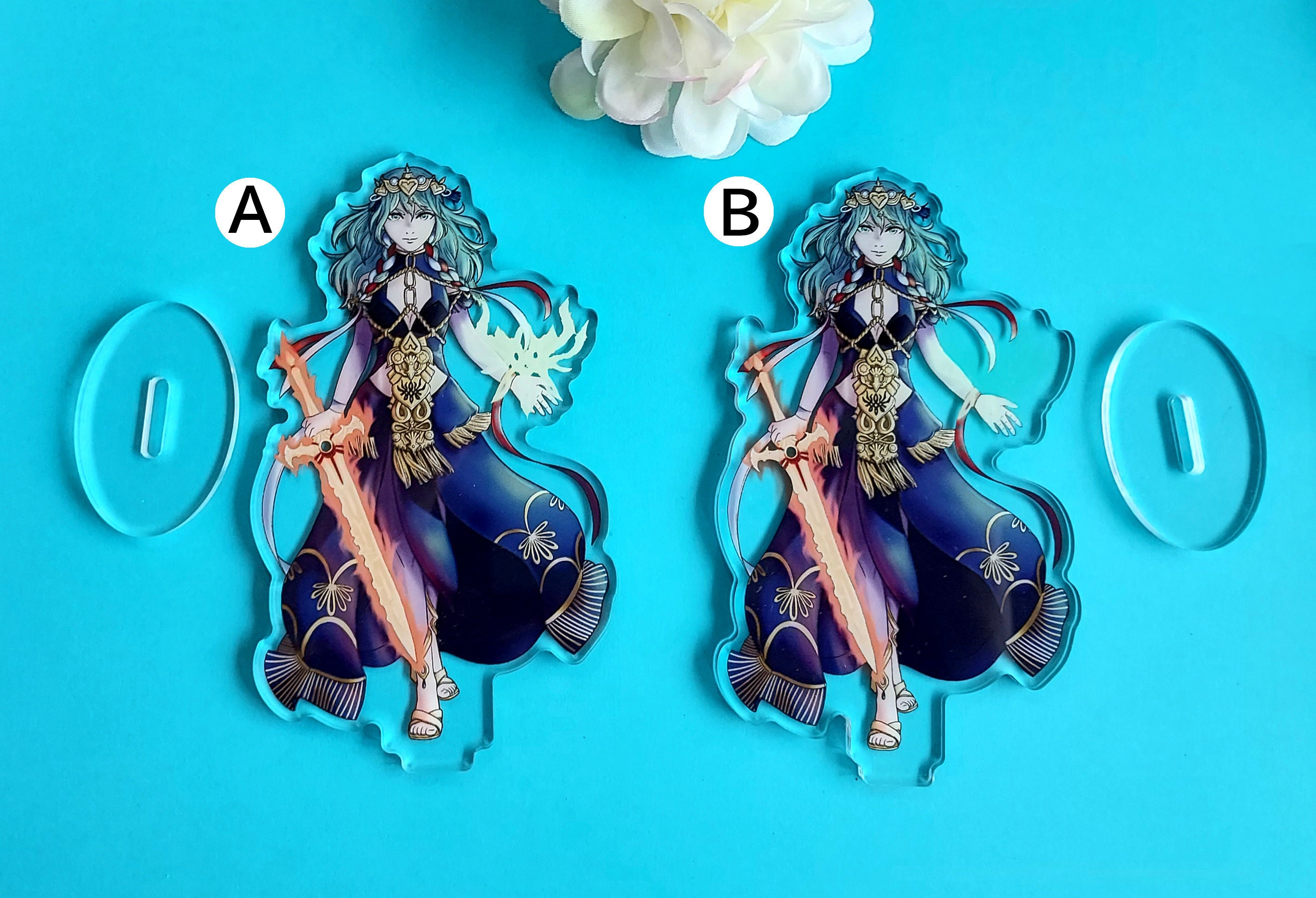 Fire Emblem Acrylic Standee: Byleth in Sothis Regalia FE3H - Etsy