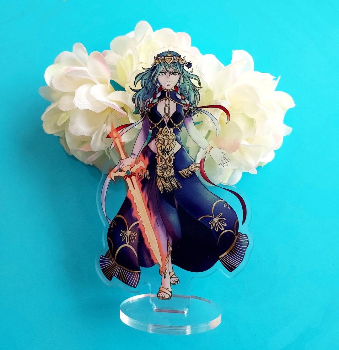 Fire Emblem Acrylic Standee: Byleth in Sothis Regalia (FE3H) - Etsy