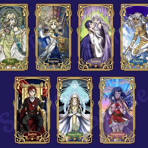 Fire Emblem Major Arcana Tarot Style Art Cards - Etsy