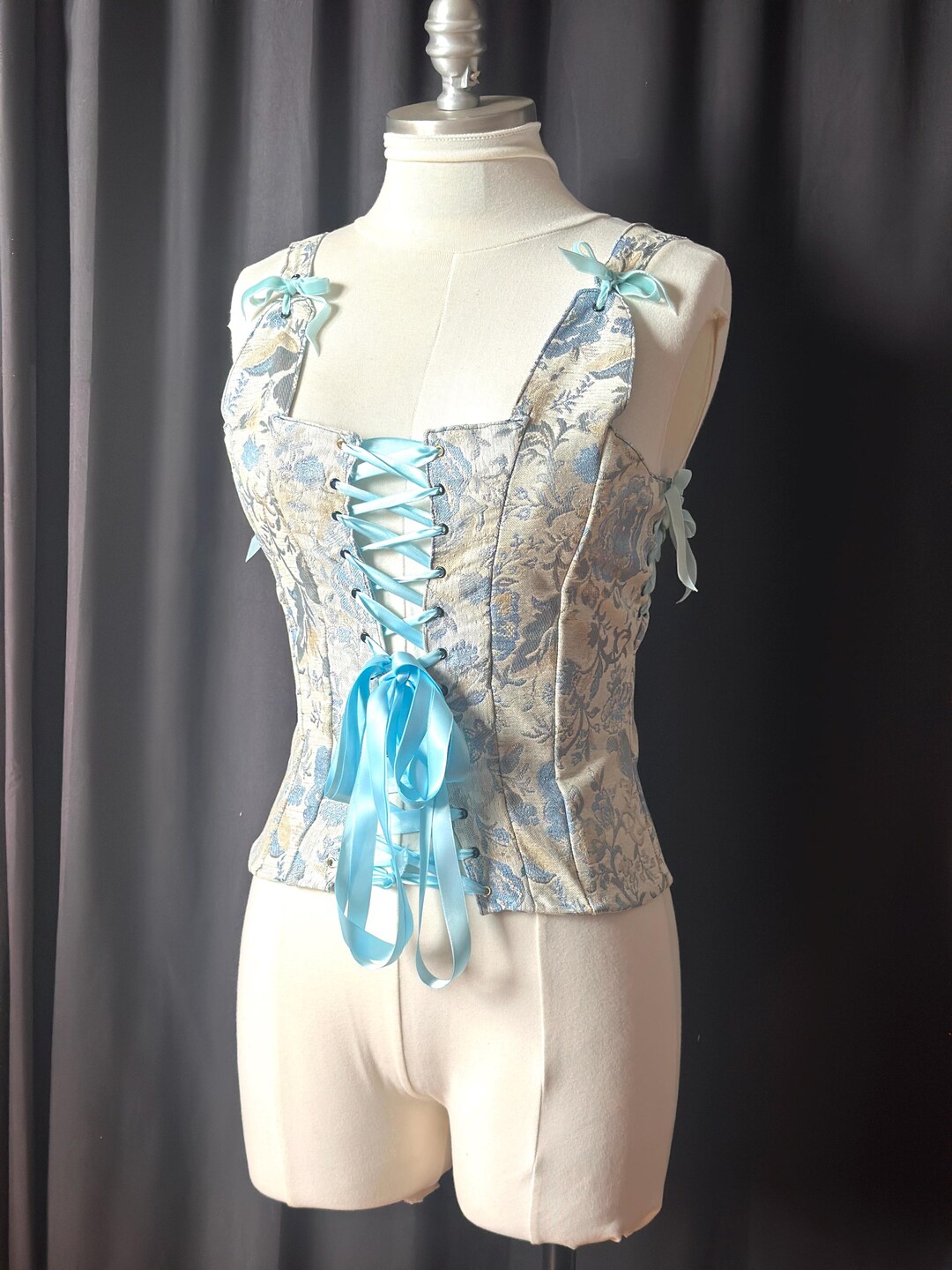 Beautiful Bodice With Satin Front Lacing - Etsy