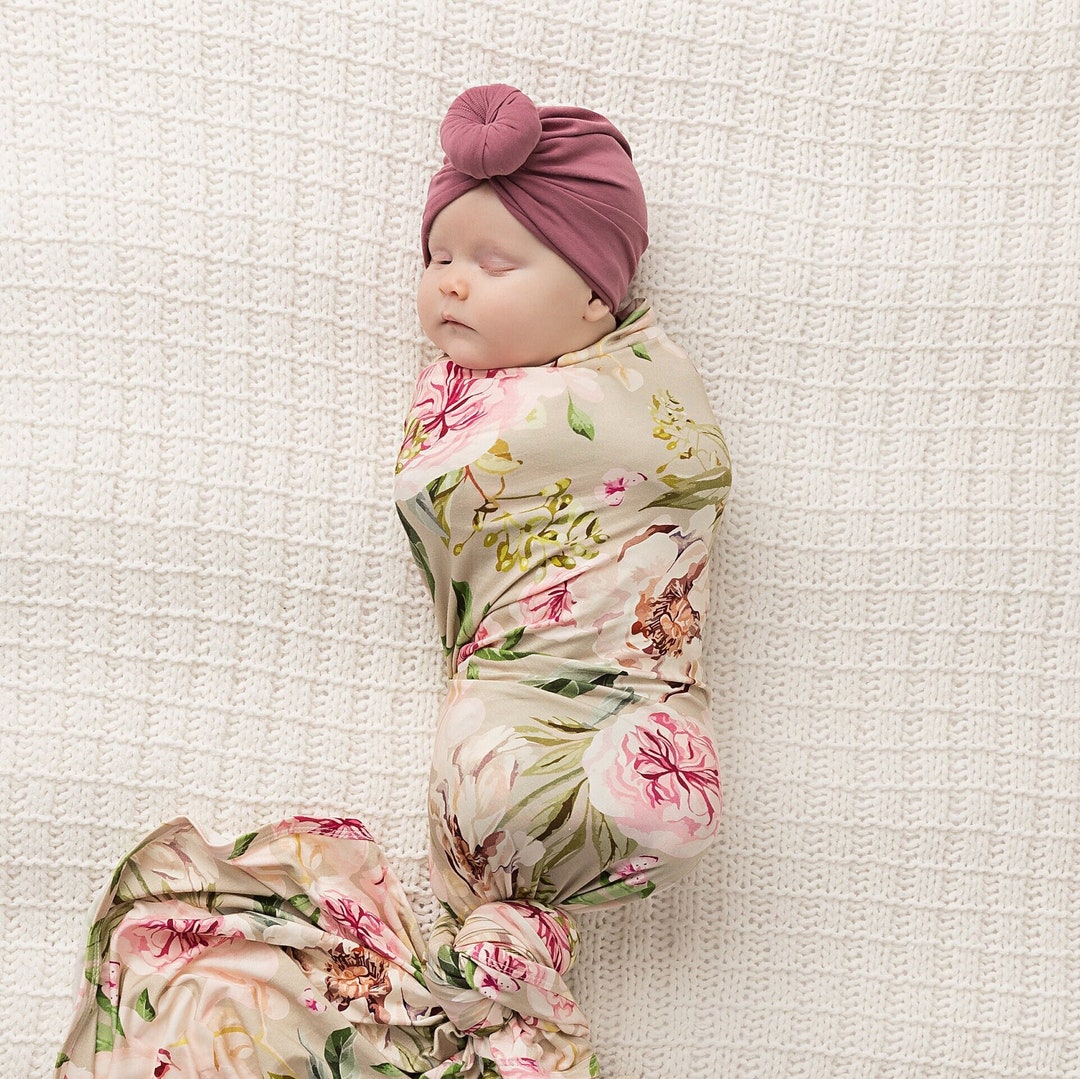 Baby Turbans Knot Bun Turbans Newborn Baby Girl Bows - Etsy