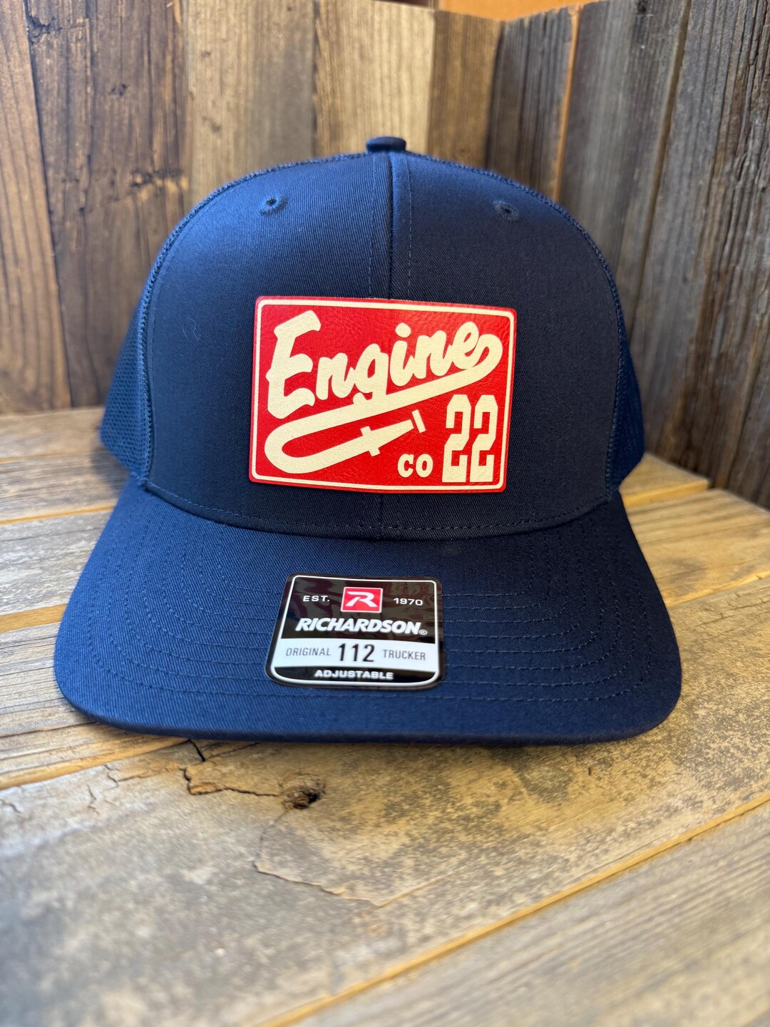 Personalized Firefighter Hat - Fireman Trucker Cap - Engine Hat ...