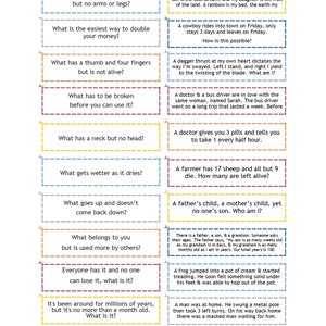 200 Printable Riddles Lunchbox Notes - Etsy Canada