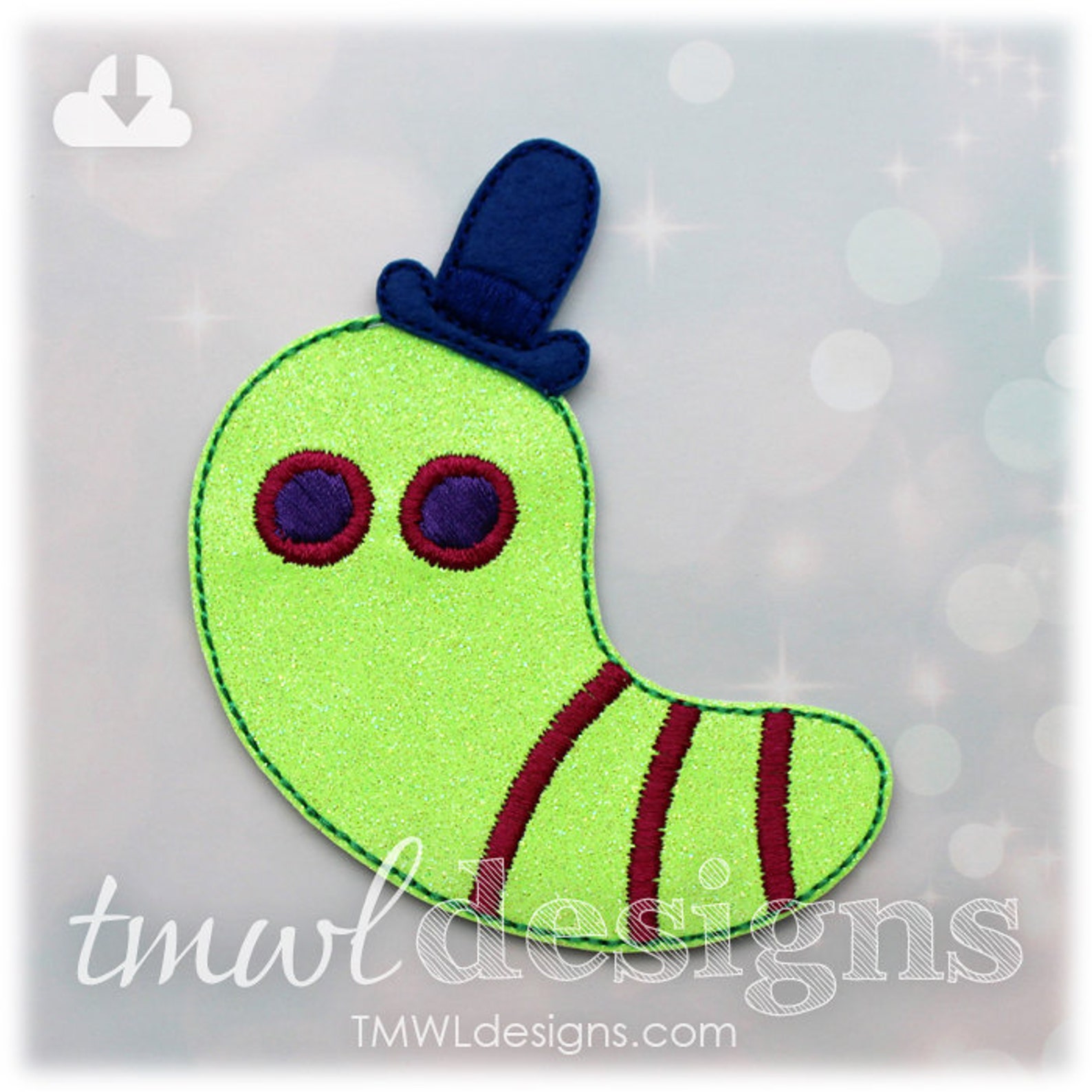 Troll Worm Slider Digital Design File | Etsy