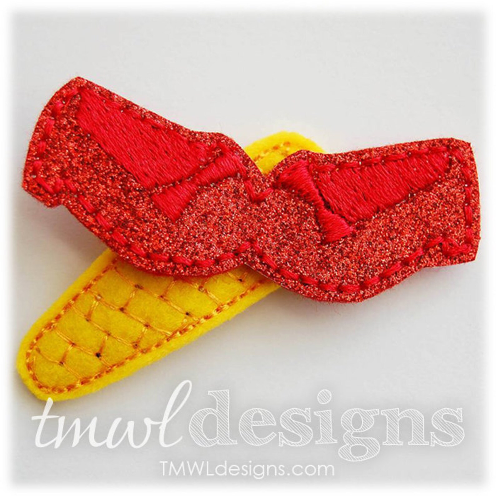 Ruby Slippers Feltie Digital Design File 1.75 - Etsy
