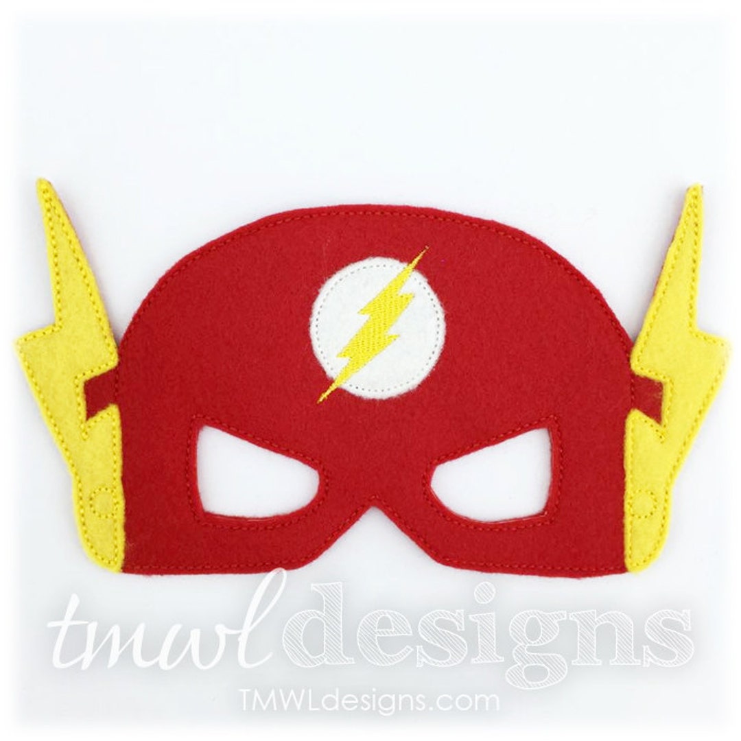 Lightning Bolt Hero Mask Toy Digital Design File - Etsy