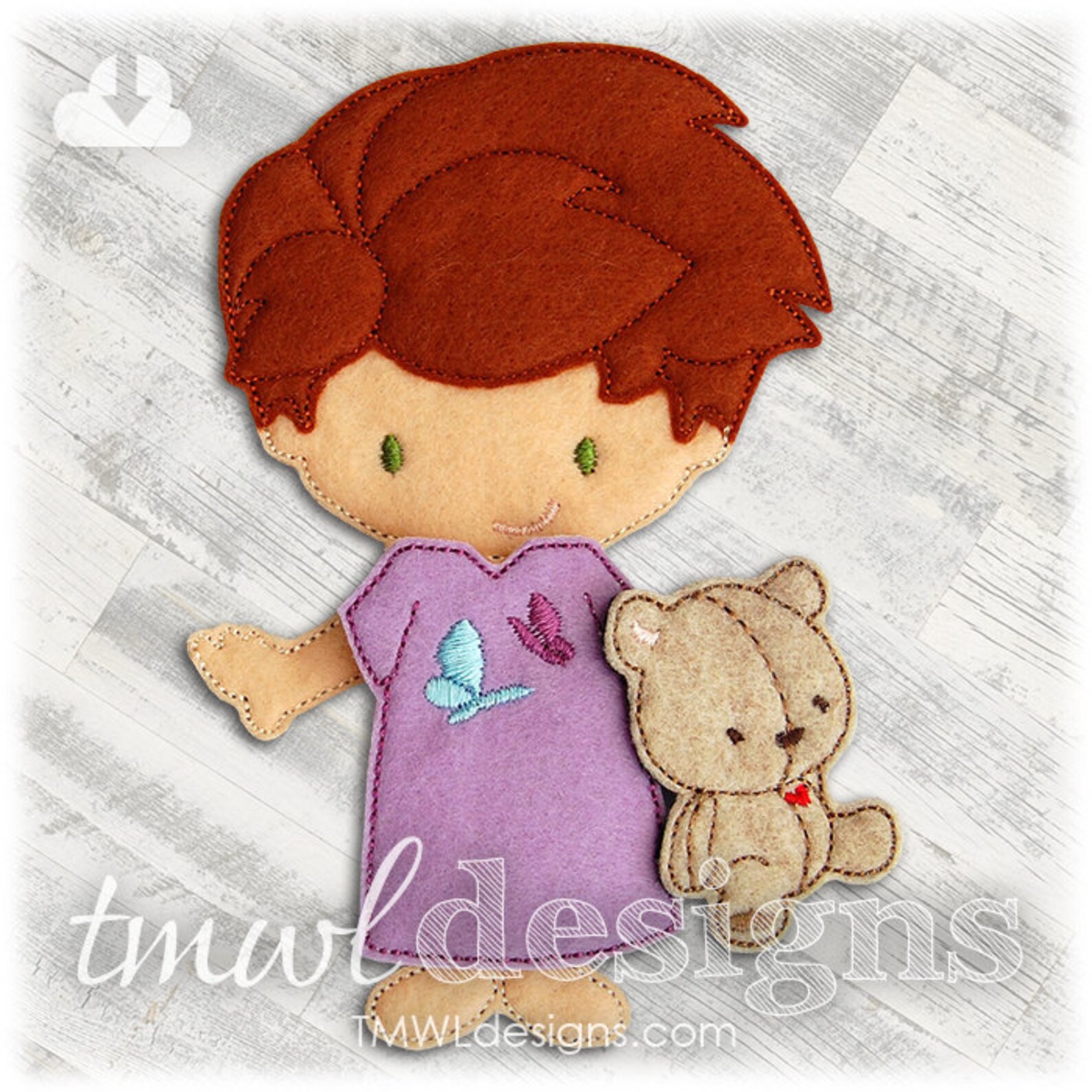 Hospital Gown Felt Paper Doll Toy Outfits 5x7 Fundraiser - Etsy