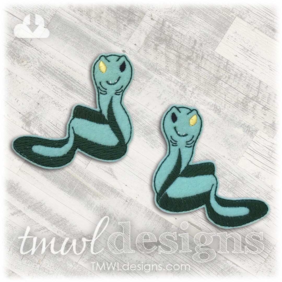 Eel A & Eel B Felt Paper Doll Companions Digital Design Files - Husky ...