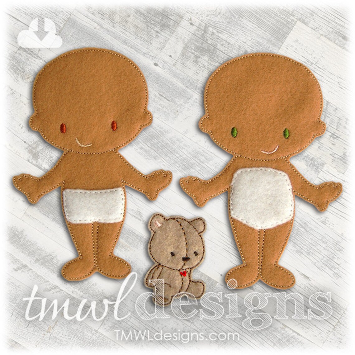 Chance Felt Paper Doll Toy Digital Design File - 5x7 - Fundraiser - Etsy