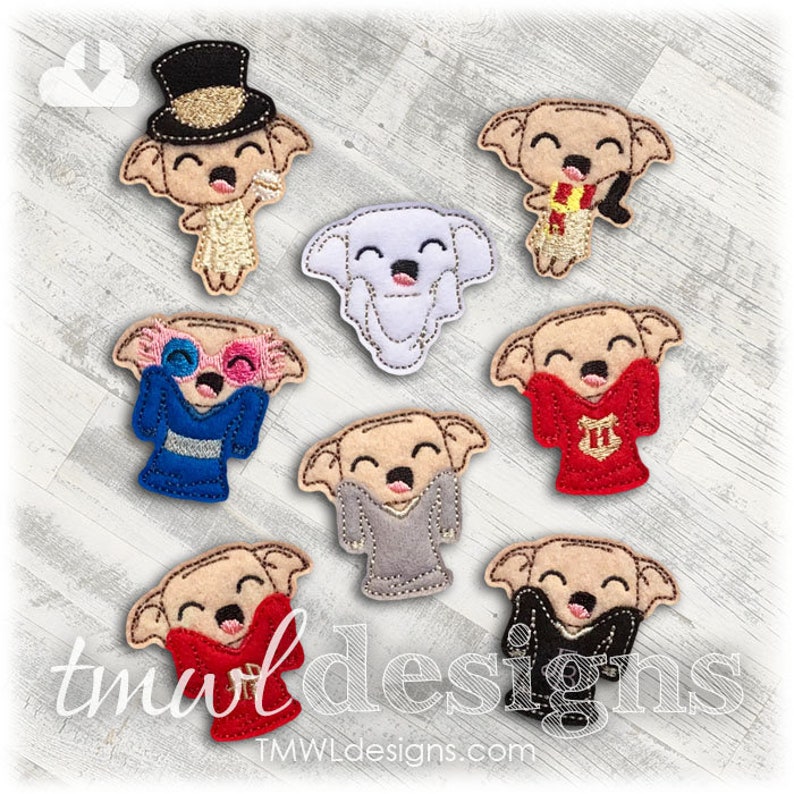 Wizard Elf Top Hat Feltie Digital Design File 1.75 - Etsy