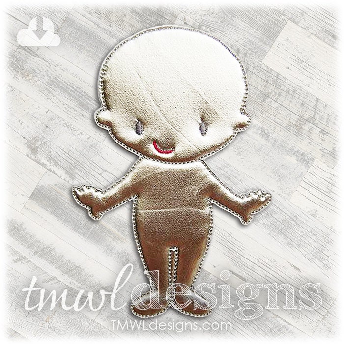 Chance Felt Paper Doll Toy Digital Design File - 5x7 - Fundraiser - Etsy