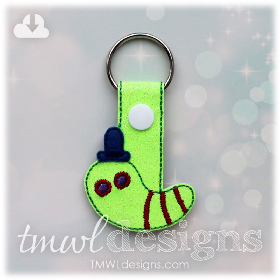 Troll Worm Key FOB Digital Design File - Etsy