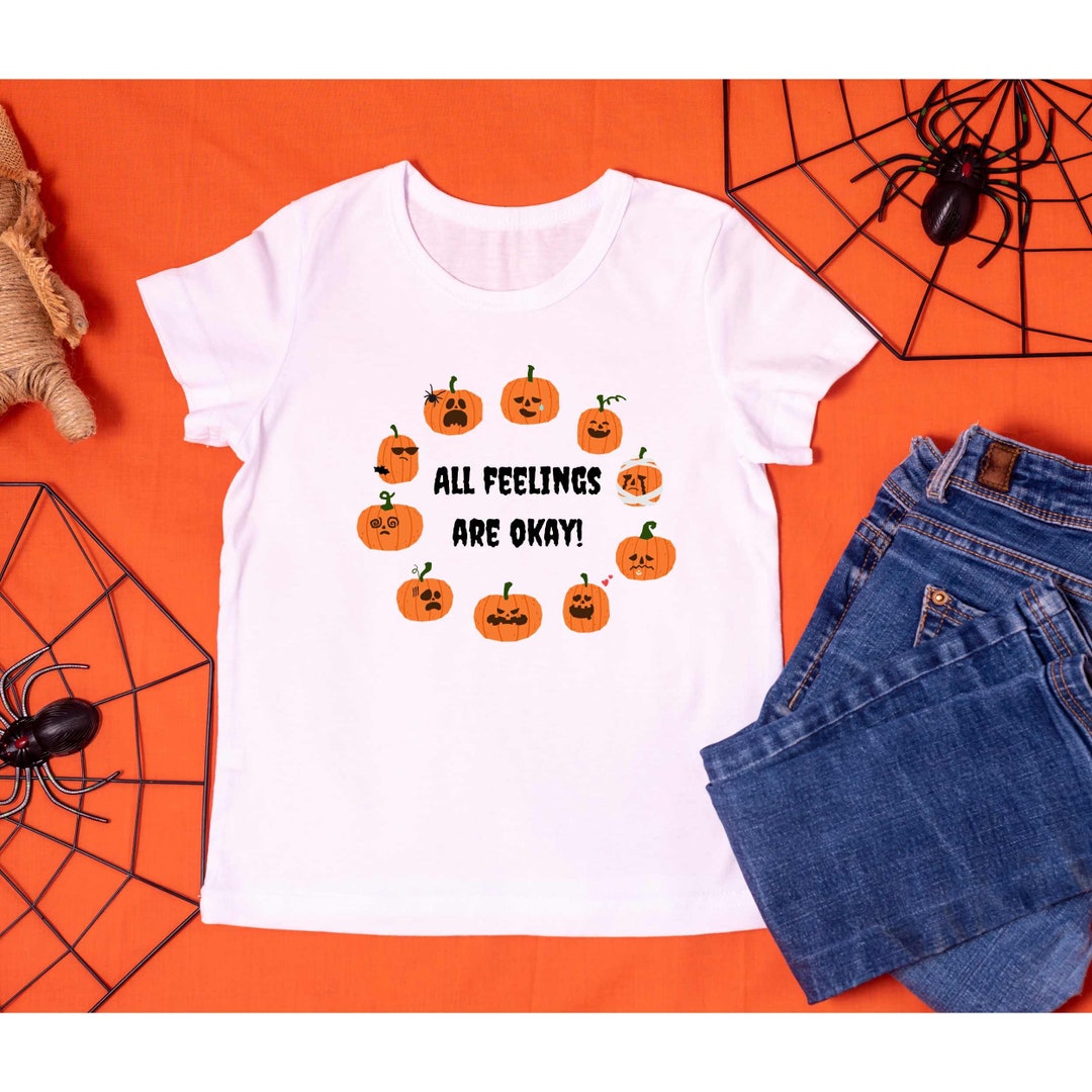 All Feelings Are Okay! Pumpkins! SVG & PNG File - Etsy