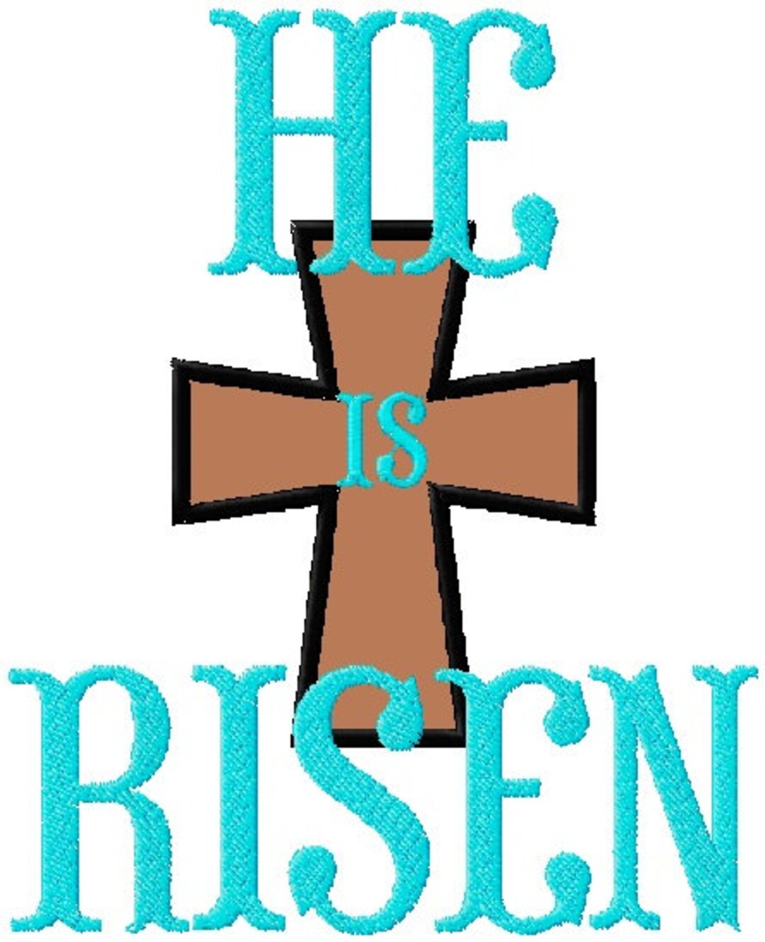 He is Risen Embroidery Design - Etsy