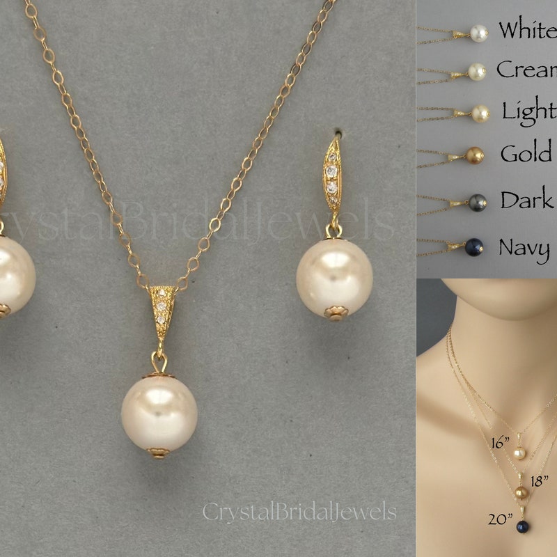 Ivory Pearl Set - Etsy