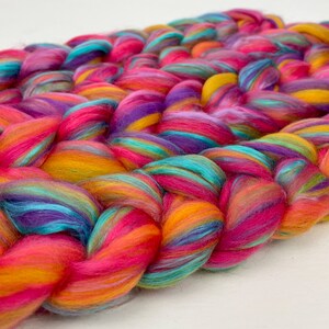 Signature Custom Blend 'rapunzel' Combed Top Merino Wool, Bamboo ...