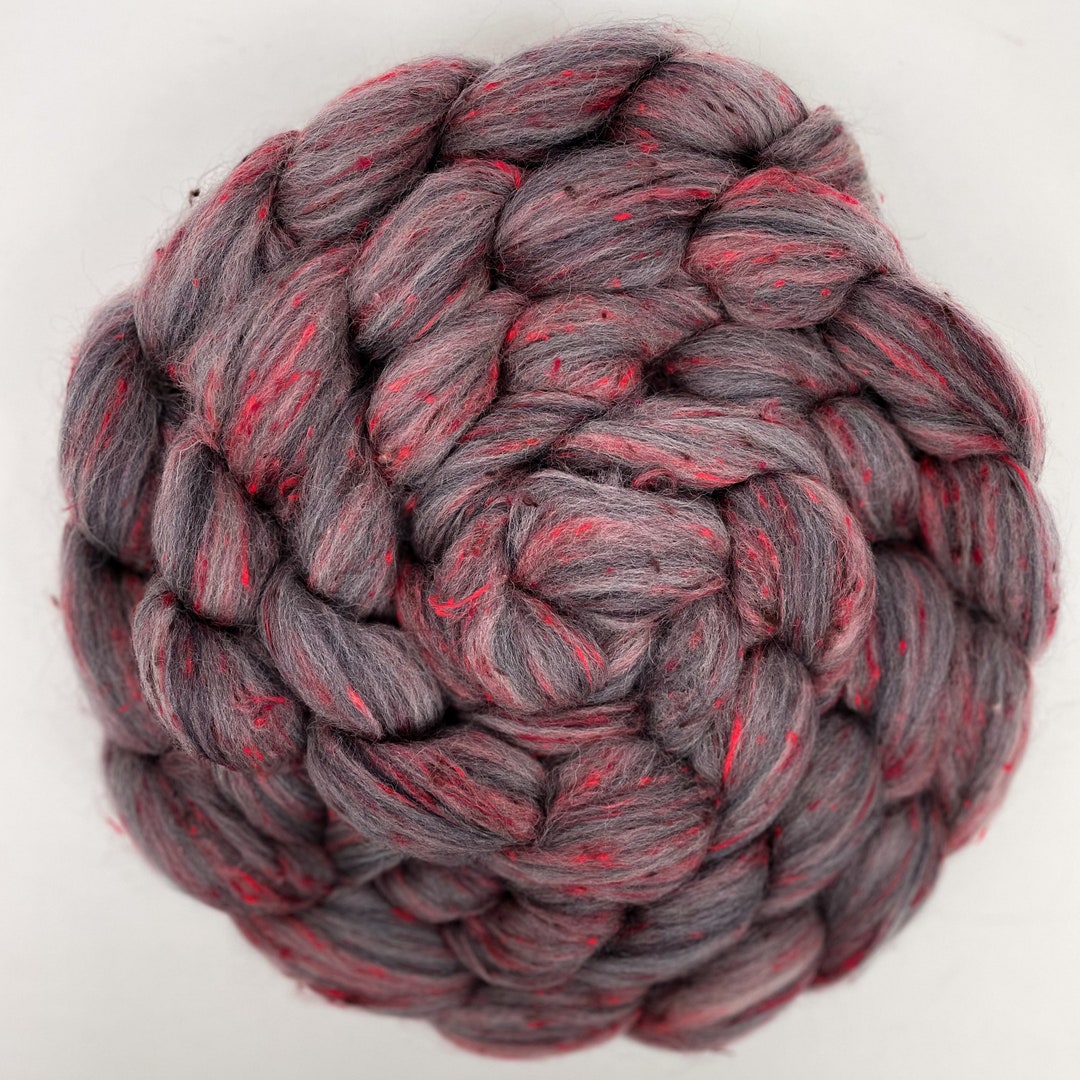 Signature Custom Blend Tweed and Merino Wool Blend 'charcoal Embers ...