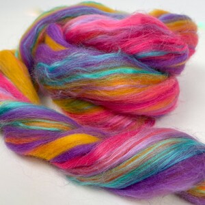 Signature Custom Blend 'rapunzel' Combed Top Merino Wool, Bamboo ...