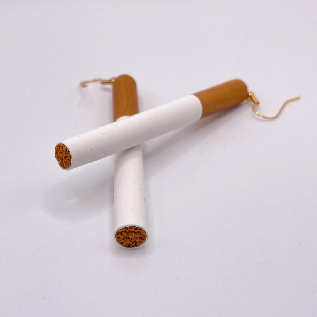 Cigarette Earring - Etsy