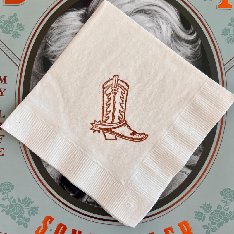 Napkins Boot - Etsy