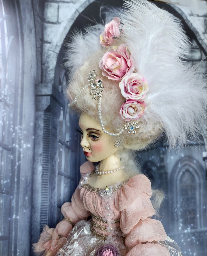 Marie Antoinette Artist Doll OOAK Collectible Handmade - Etsy