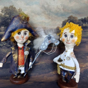 Napoleon Bonaparte and Eaglet Napoleon-francois-joseph Textile Figurine ...