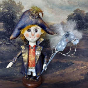 Napoleon Bonaparte and Eaglet Napoleon-francois-joseph Textile Figurine ...