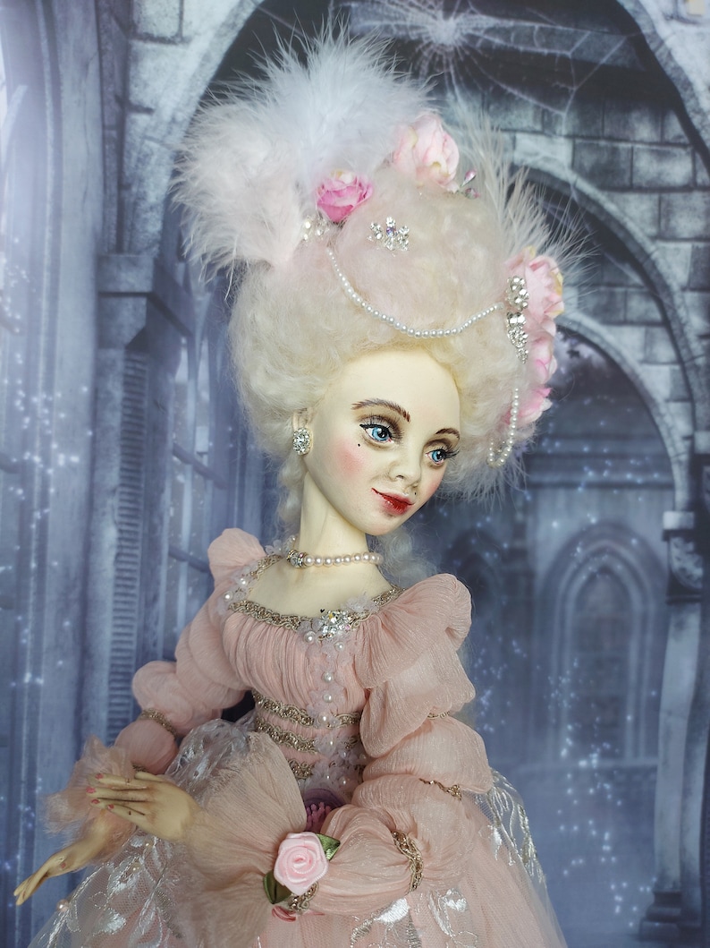 Marie Antoinette Artist Doll OOAK Collectible Handmade - Etsy
