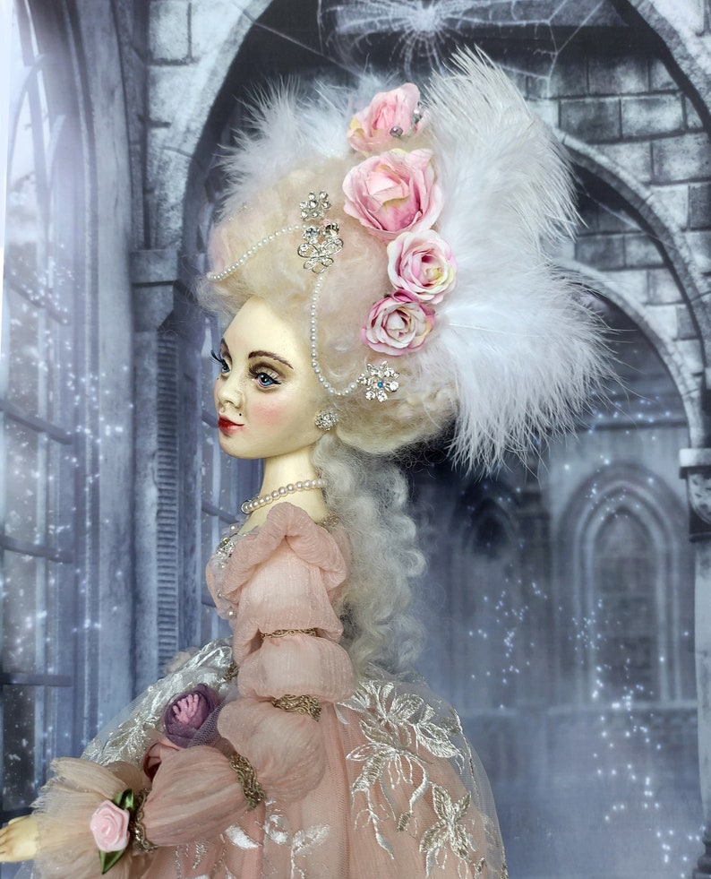 Marie Antoinette Artist Doll OOAK Collectible Handmade - Etsy