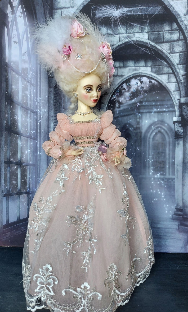 Marie Antoinette Artist Doll OOAK Collectible Handmade - Etsy