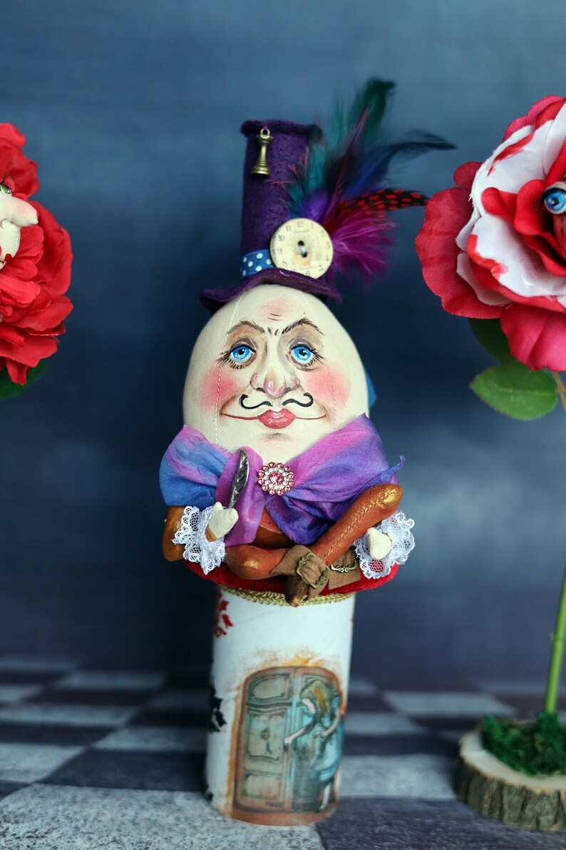 Humpty Dumpty Wonderland Character Doll – Alice in Wonderland Inspired ...