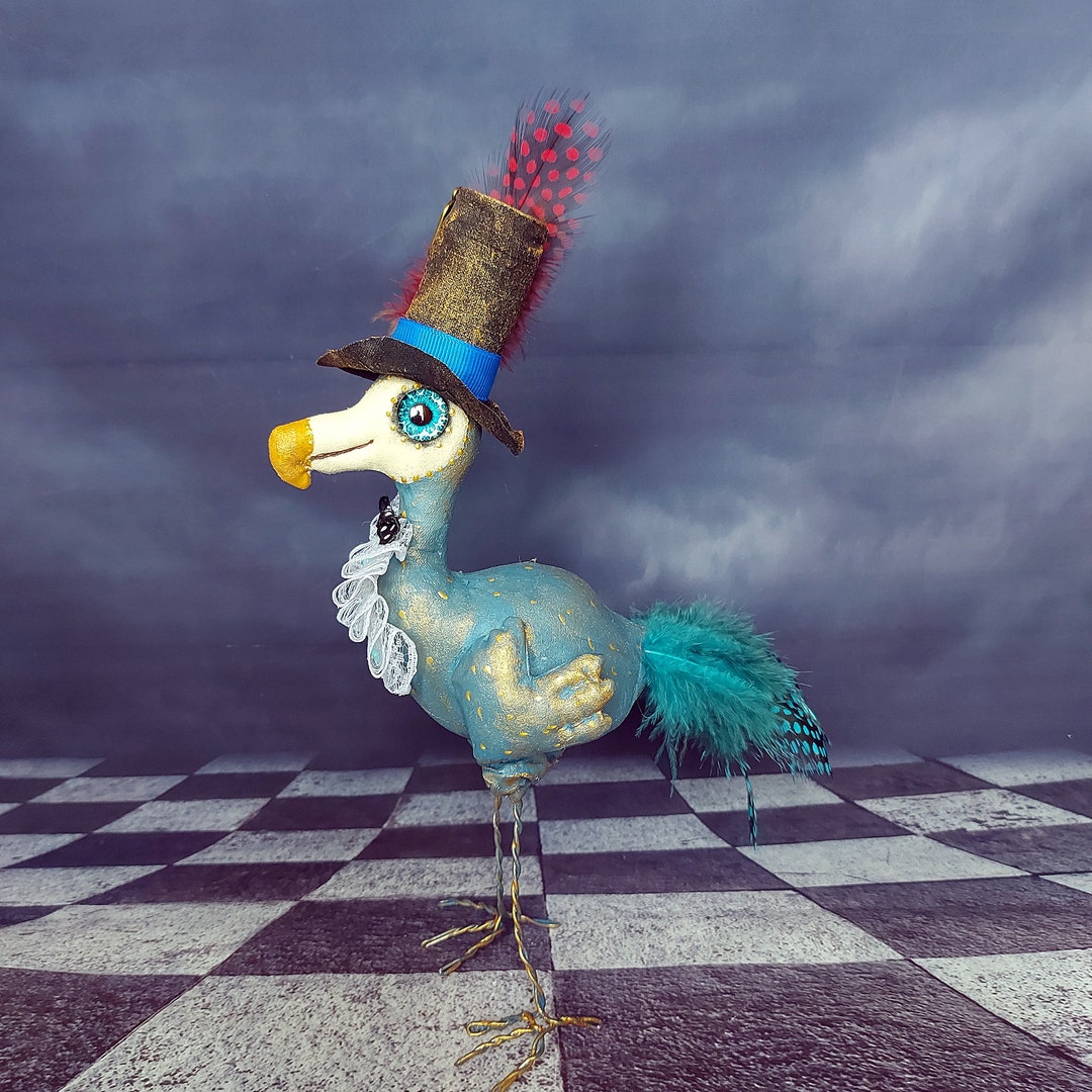 Handmade DODO Blue Bird Wonderland Collection Cloth Doll - Etsy