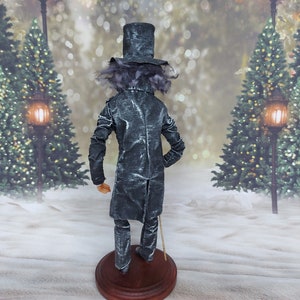 Ebenezer Scrooge Handmade Art Doll From Christmas Carol Story OOAK ...