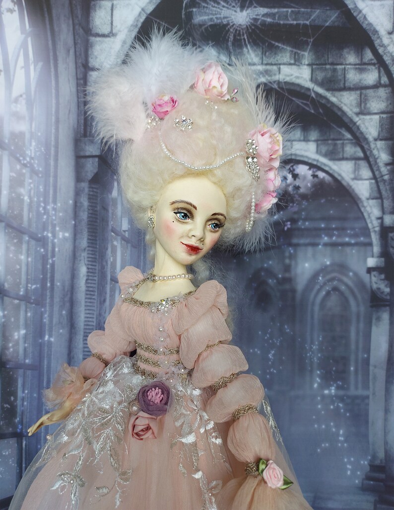 Marie Antoinette Artist Doll OOAK Collectible Handmade - Etsy