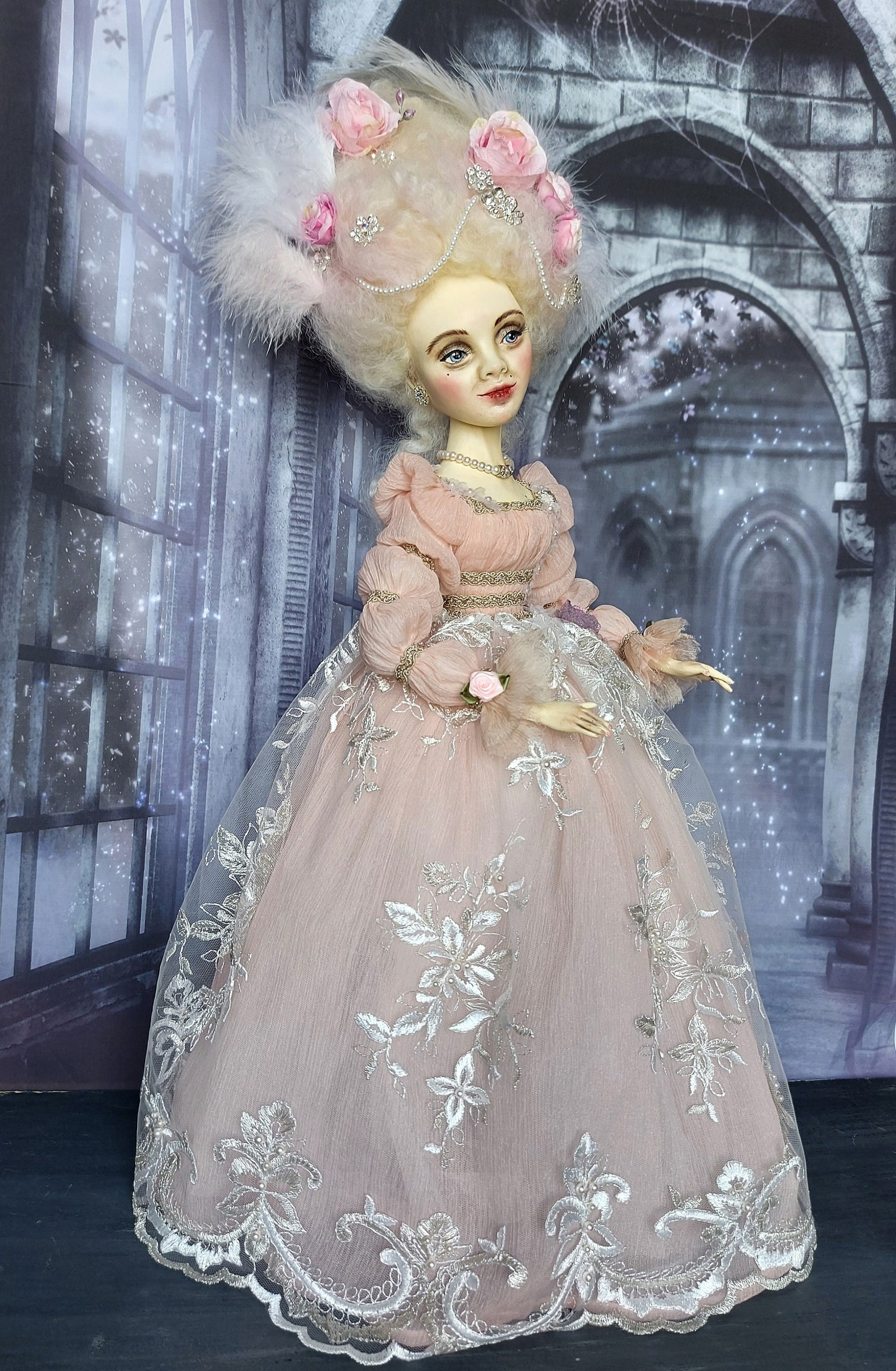 Marie Antoinette Artist Doll OOAK Collectible Handmade - Etsy