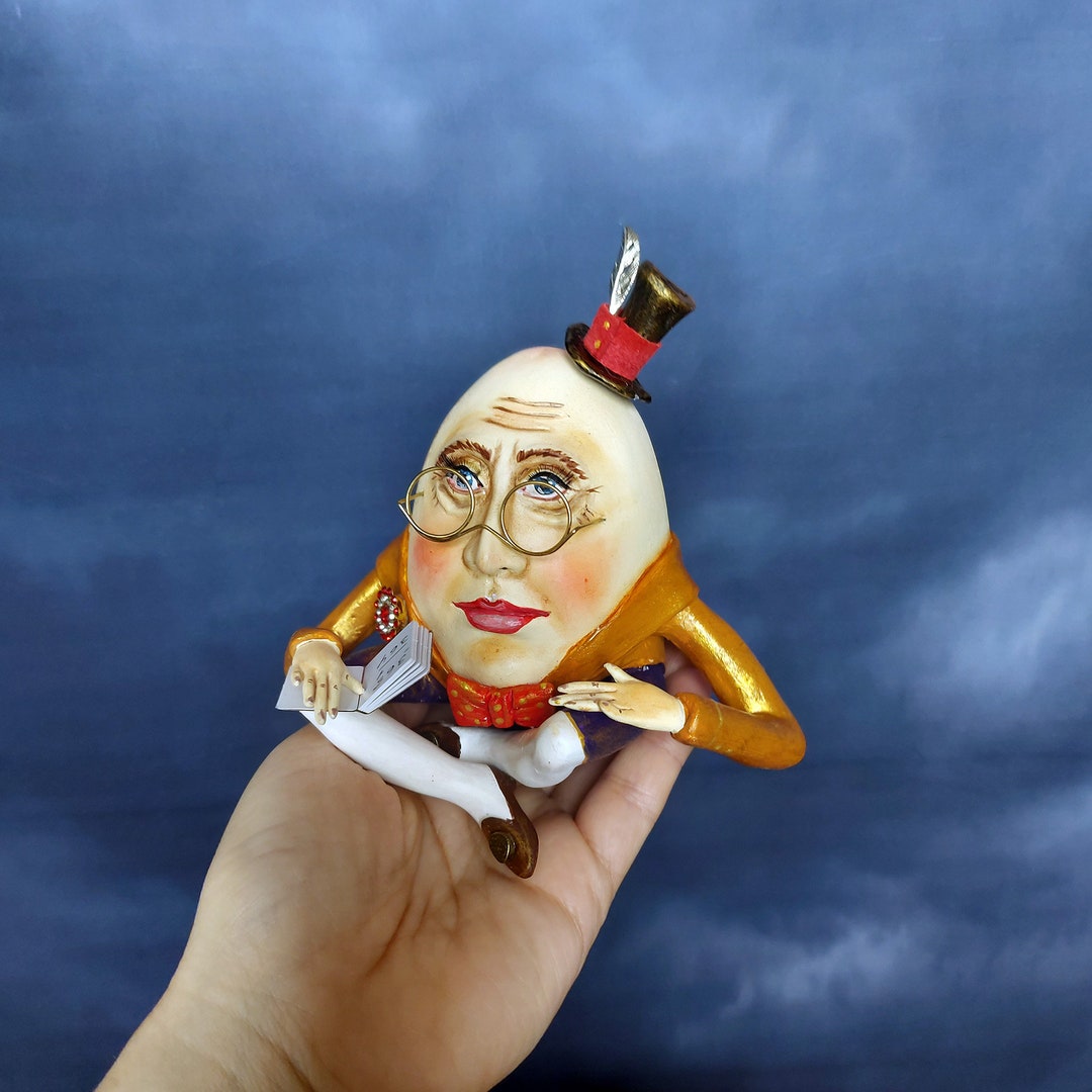 Humpty Dumpty Collectible Doll Handmade Interior Fairy Figurine From ...