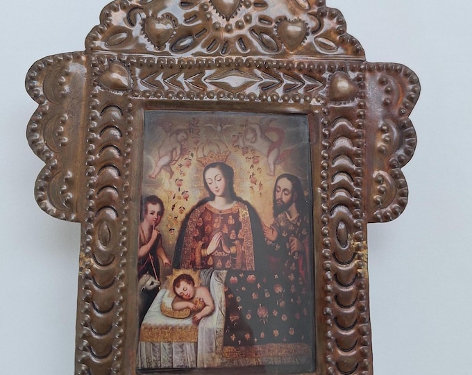 Nativity Scene Nicho, Handcrarfted Mexican Nicho, Artisanal Shrines ...